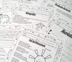 Atividades para a Primavera - Loja SOS Professor Atividades