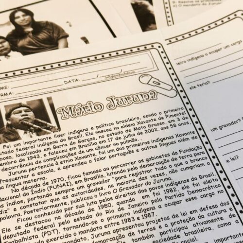 Mário Juruna: um líder indígena que fez história - Loja SOS Professor ...