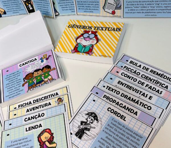 Gêneros textuais - Loja SOS Professor Atividades