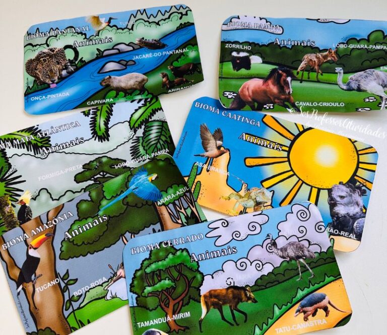 Pack Biomas brasileiros - Loja SOS Professor Atividades