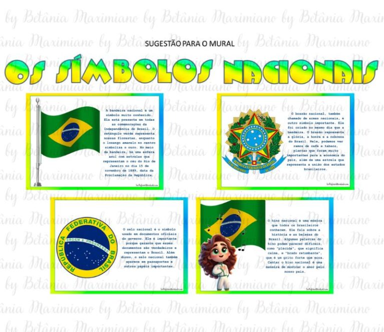 Símbolos Nacionais do Brasil: Importância e Significado - Loja SOS ...