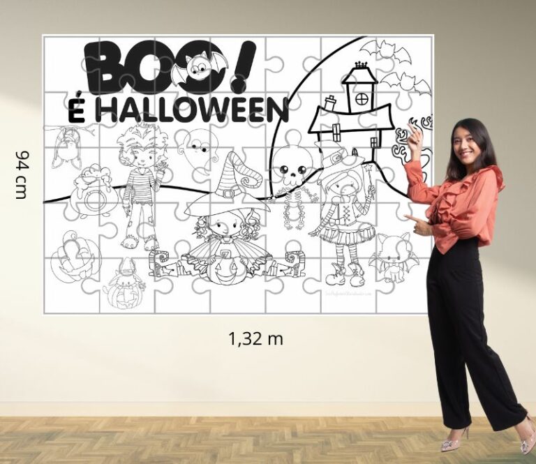 Boo! É Halloween - Loja SOS Professor Atividades