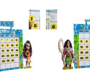 Calendário Moana - Loja SOS Professor Atividades