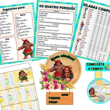 Kit Moana - Volta às aulas - Loja SOS Professor Atividades