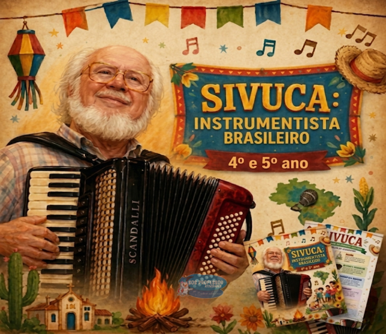Sivuca: Cartaz, Pôster e Atividades para 4º e 5º Ano - Loja SOS ...